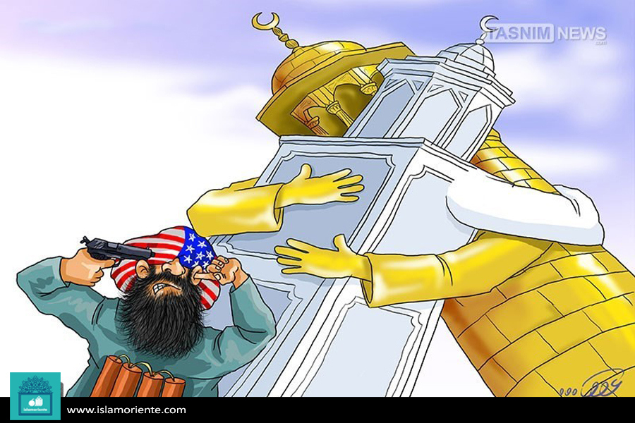 Islamic Unity (Caricature) | Galería de Arte Islámico y Fotografía